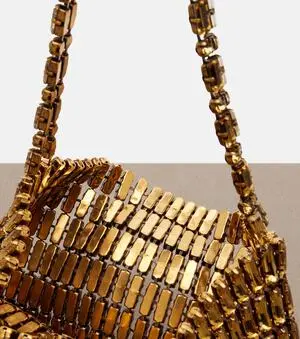 Saint Laurent Evening Embellished Shoulder Bag