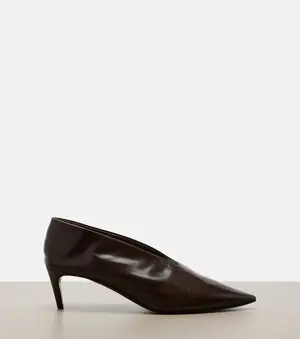 Khaite Miriam Leather Pumps