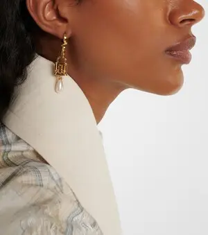VIVIENNE WESTWOOD Celestia Small Drop Earrings