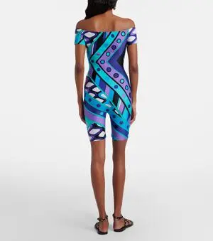 Emilio Pucci Vivara Off-shoulder Jumpsuit