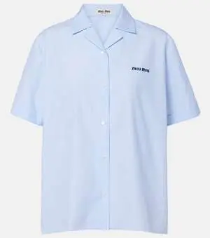 Miu Miu Short Sleeve Shirts For Women