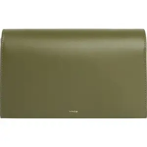 Vince Nappa Leather Wallet On A Strap - Pinegrove