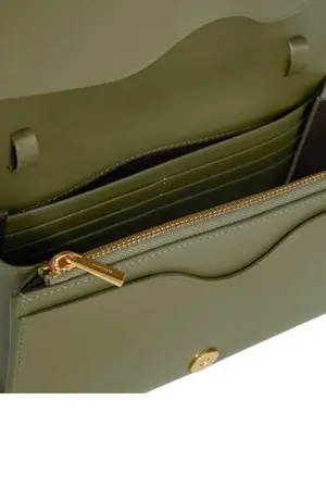 Vince Nappa Leather Wallet On A Strap