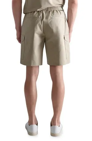 Mango Water Repellent Cargo Bermuda Shorts