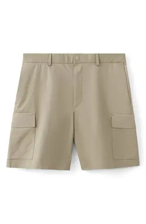 Mango Water Repellent Cargo Bermuda Shorts