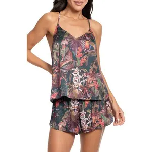 MIDNIGHT BAKERY Print Short Pajamas - Navy