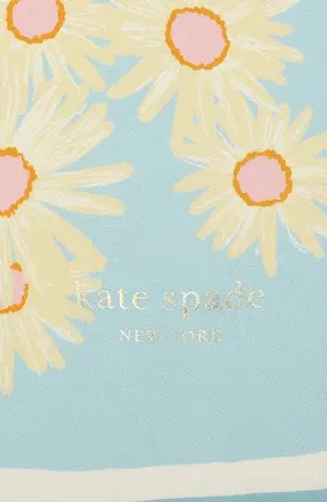 Kate Spade New York Garden Floral Silk Square Scarf