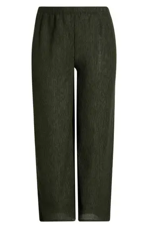 Eileen Fisher Wide Leg Ankle Pants