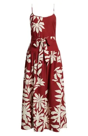 Julia Jordan Floral Print Sleeveless Maxi Dress