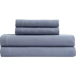 Calvin Klein Soho Cotton Sheet Set Medium/dark Blue
