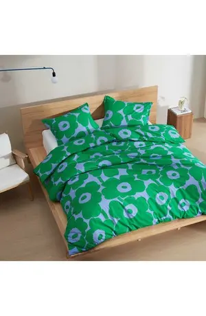 Marimekko Unikko Cotton Percale Comforter & Shams Set