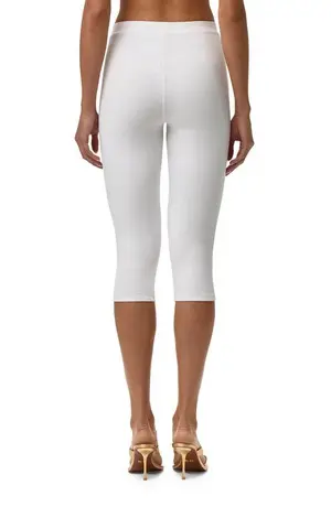 Naked Wardrobe Smooth Capri Leggings