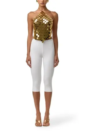 Naked Wardrobe Smooth Capri Leggings
