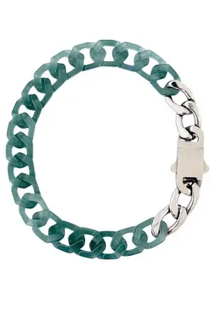 SEREE Cuban Link Jade Bracelet