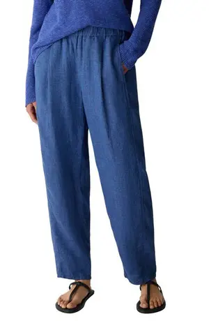 Eileen Fisher Stretch Organic Cotton Lantern Pants - Deep Dive