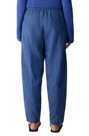 Eileen Fisher Stretch Organic Cotton Lantern Pants
