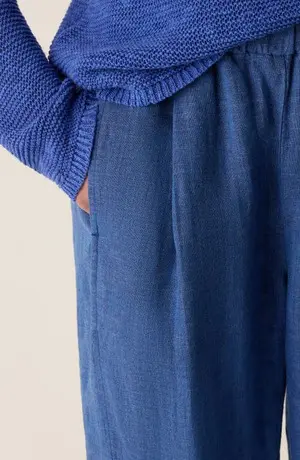 Eileen Fisher Stretch Organic Cotton Lantern Pants