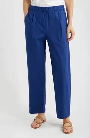 Eileen Fisher Stretch Organic Cotton Lantern Pants - Deep Dive