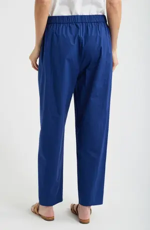 Eileen Fisher Stretch Organic Cotton Lantern Pants