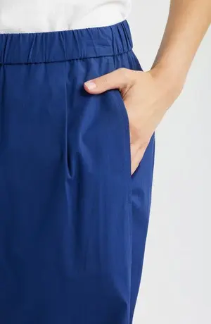 Eileen Fisher Stretch Organic Cotton Lantern Pants