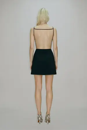 ATOIR Ivy Mini Dress With Open Back And Adjustable Strap