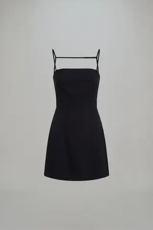 ATOIR Ivy Mini Dress With Open Back And Adjustable Strap