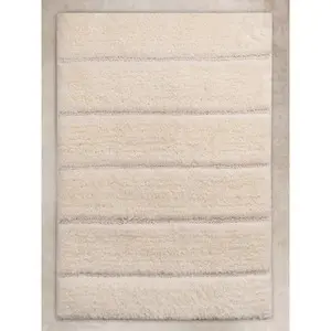 GAURI KOHLI Riga Bath Mat 24"x36 - Ivory
