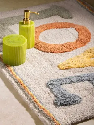 GAURI KOHLI Love Bath Mat 24"x36