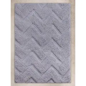 GAURI KOHLI Vantaa Bath Mat 24"x36 - Grey