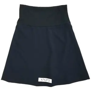 TOUCHE ECLAT Maternity Stretch Ponte Flared Skirt - Black
