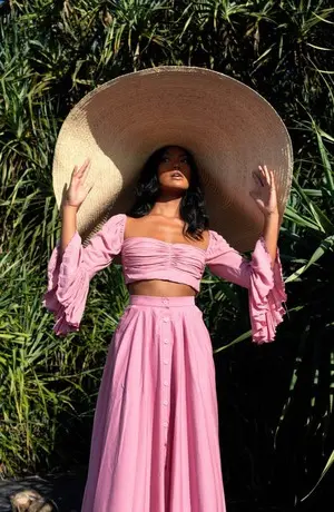 BRUNNA.CO The Solana Oversized Straw Sun Hat - Natural