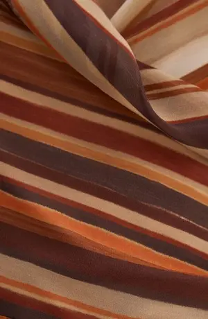 EVER NEW Halterneck Striped Maxi Dress