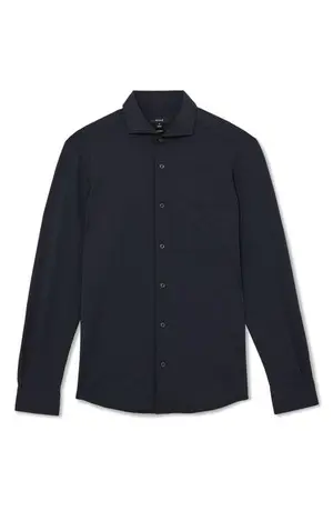 REISS Solarko Seersucker Button-up Shirt