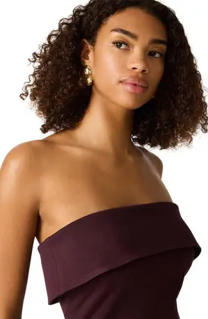 Steve Madden Strapless Midi Dress