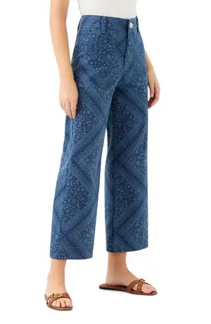 Fifteen Twenty Rylee Wide Leg Crop Pants
