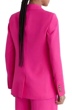 REISS Charli One-button Blazer