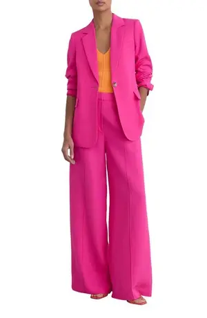 REISS Charli One-button Blazer