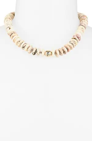 PANACEA Howlite Collar Necklace