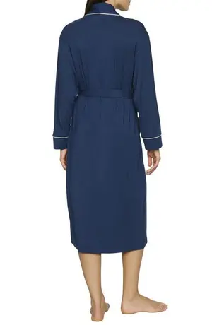 Eberjey Gisele Longline Robe - Navy/navy