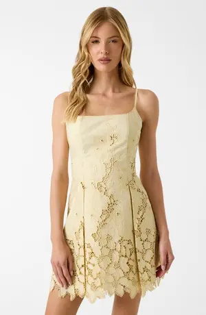 MARCIANO Jazzy Lace Mini Dress