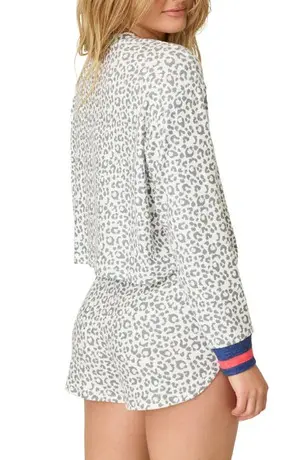 PJ Salvage Cats Meow Long Sleeve Pajama Top
