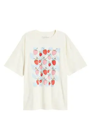 GOLDEN HOUR Strawberry Fields Graphic T-shirt