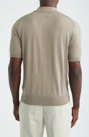 Canali Regular Fit Johnny Collar Polo