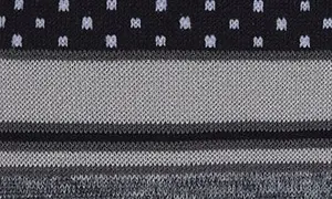 Bugatchi Mercerized Cotton Blend Dress Socks With Mixed Stripes