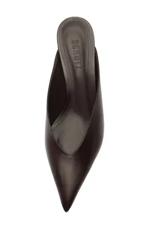 Schutz Loren Mule - Dark Brown