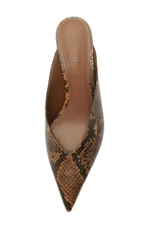 Schutz Loren Mule - Pecan Brown