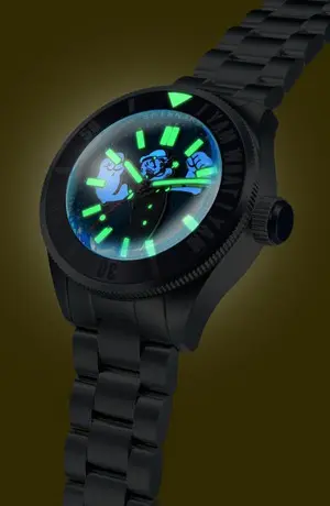 SPINNAKER Spinnker Popeye Forearm Fury Piccard Automatic Bracelet Watch