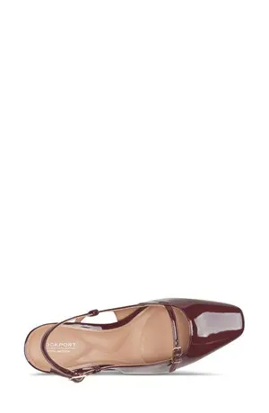 Rockport Darby Total Motion Slingback Pump - Dark Red