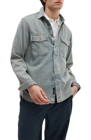 Rag & Bone Infuse Denim Cpo Overshirt