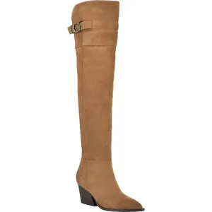 Guess Wilton Over-the-knee Boot - Medium Brown